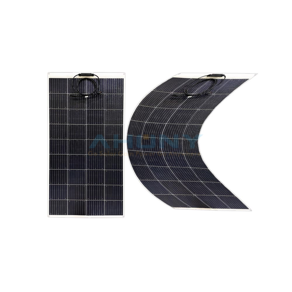 150w flexible solar panel bifacial cell ETFE mono efficiency HJT cell ...